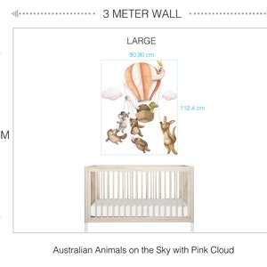 Australian Animals on the Sky With Pink Cloud - Etsy