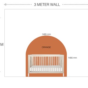Bed Size Arch Sticker Wall Decals - Etsy