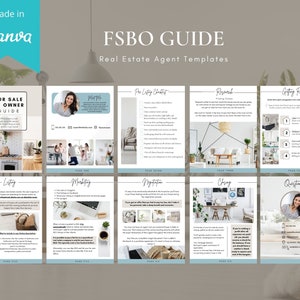 FSBO Realtor Guide, Buyer Packet, Real Estate Marketing, Real Estate ...