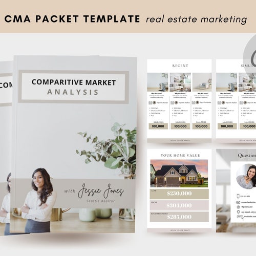 Comparative Market Analysis Flyer CMA Handout Real Estate - Etsy