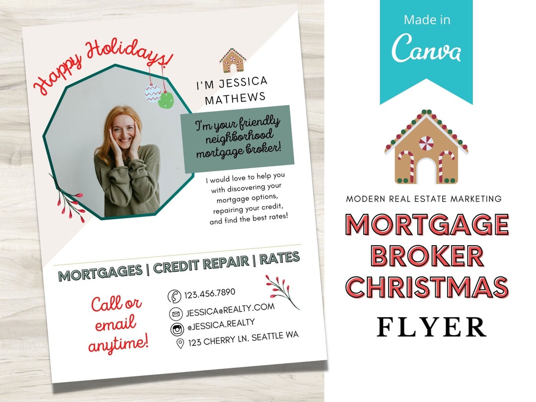 Mortgage Broker Flyer Loan Officer Flyer Mortgage Broker Marketing Loan ...