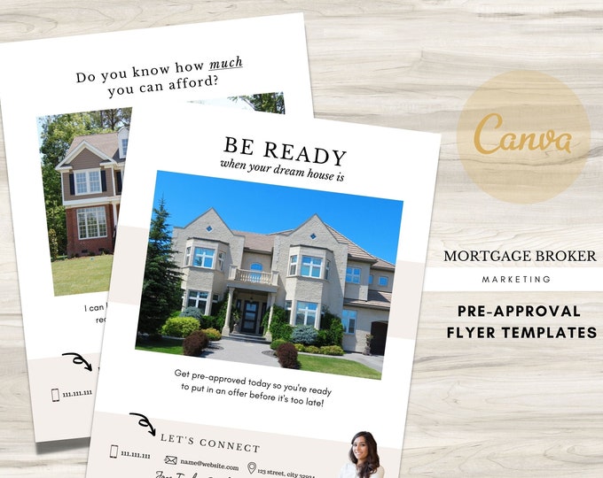 Mortgage Broker Flyer Templates, Mortgage Lender, Mortgage Marketing ...