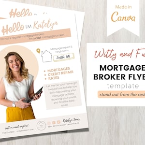 Mortgage Broker Flyer Loan Officer Flyer Mortgage Broker Marketing Loan ...