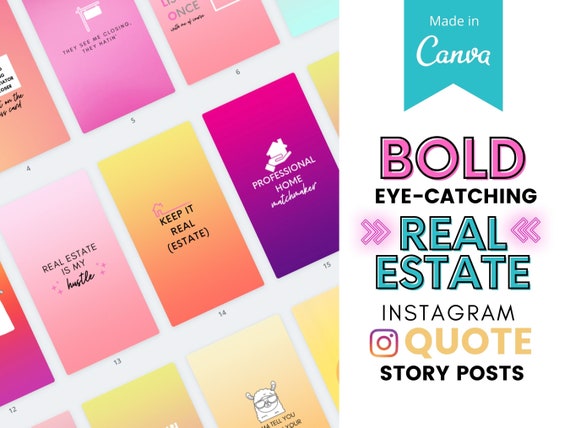 Funny Real Estate Posts Real Estate Agent Instagram - Etsy