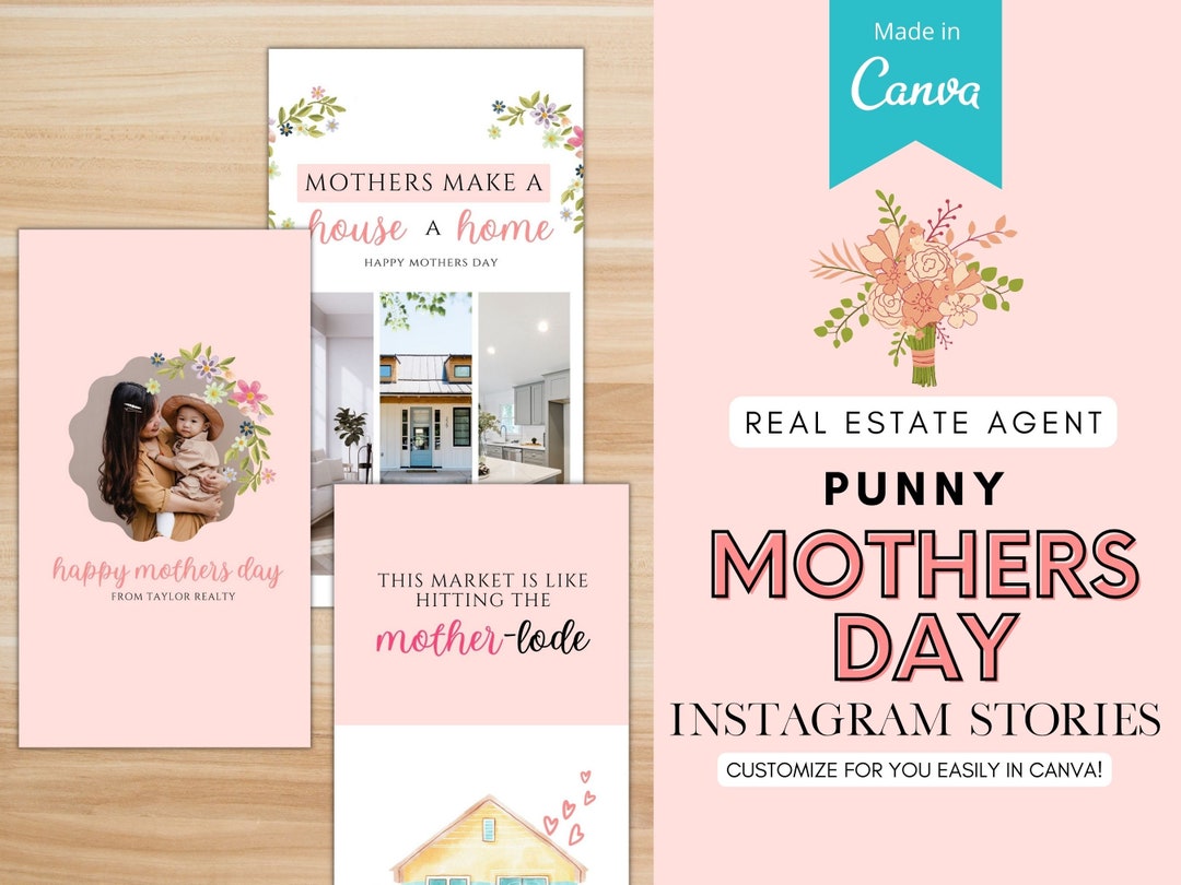 8 Mothers Day Real Estate Posts, Realtor Spring Instagram Posts, Real ...