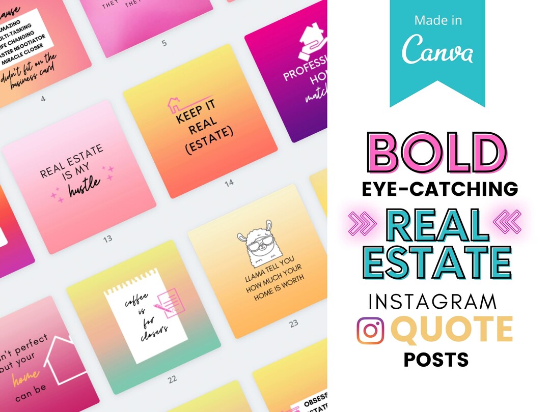 Funny Real Estate Posts Real Estate Agent Instagram Templates Real ...