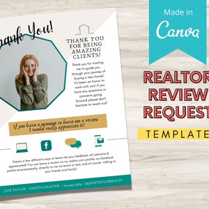 Review Request Real Estate Review Request Client Review Template ...