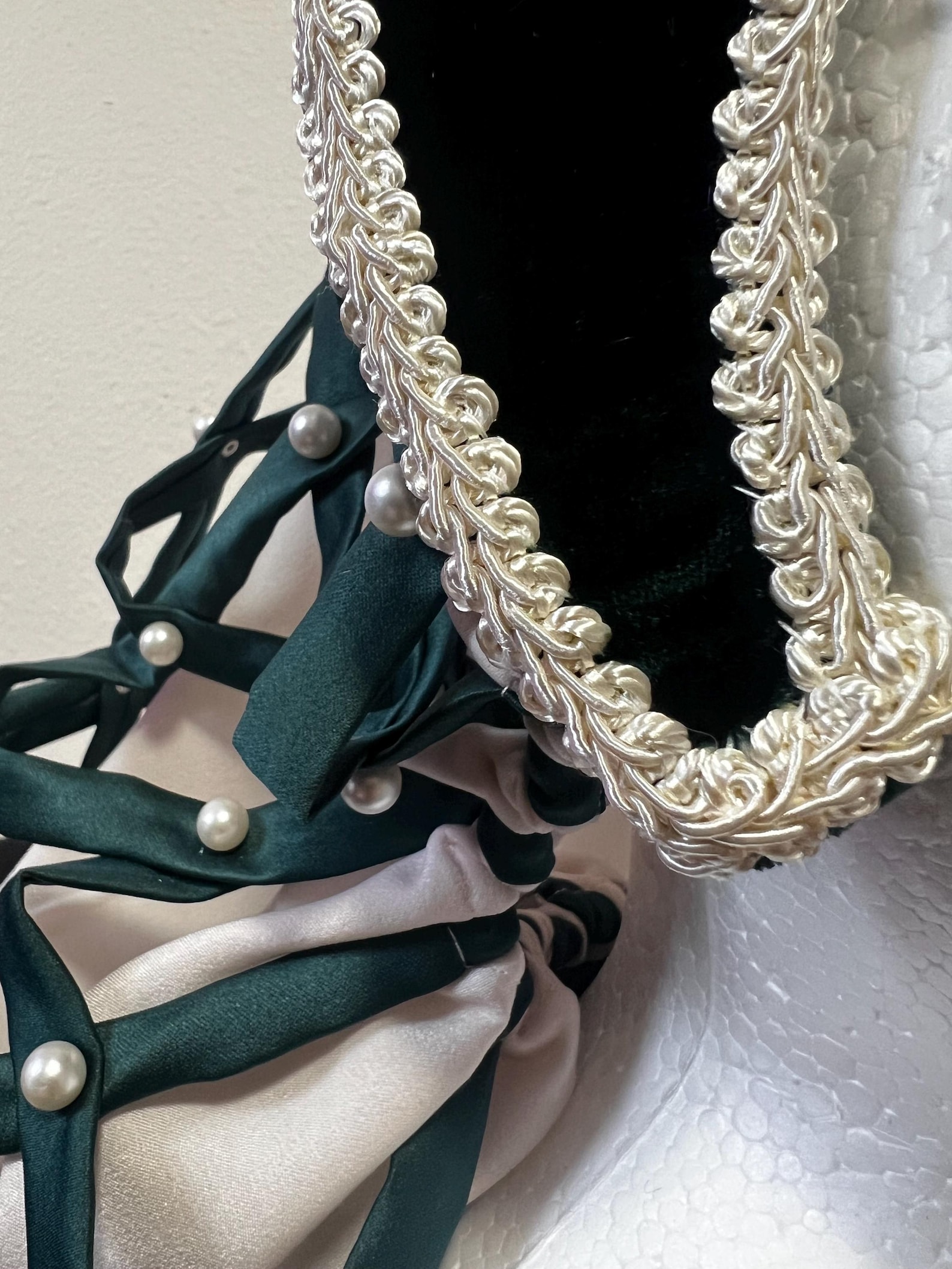 Elizabethan Tudor French Hood and Snood Veil, Tudor Head Dress ...