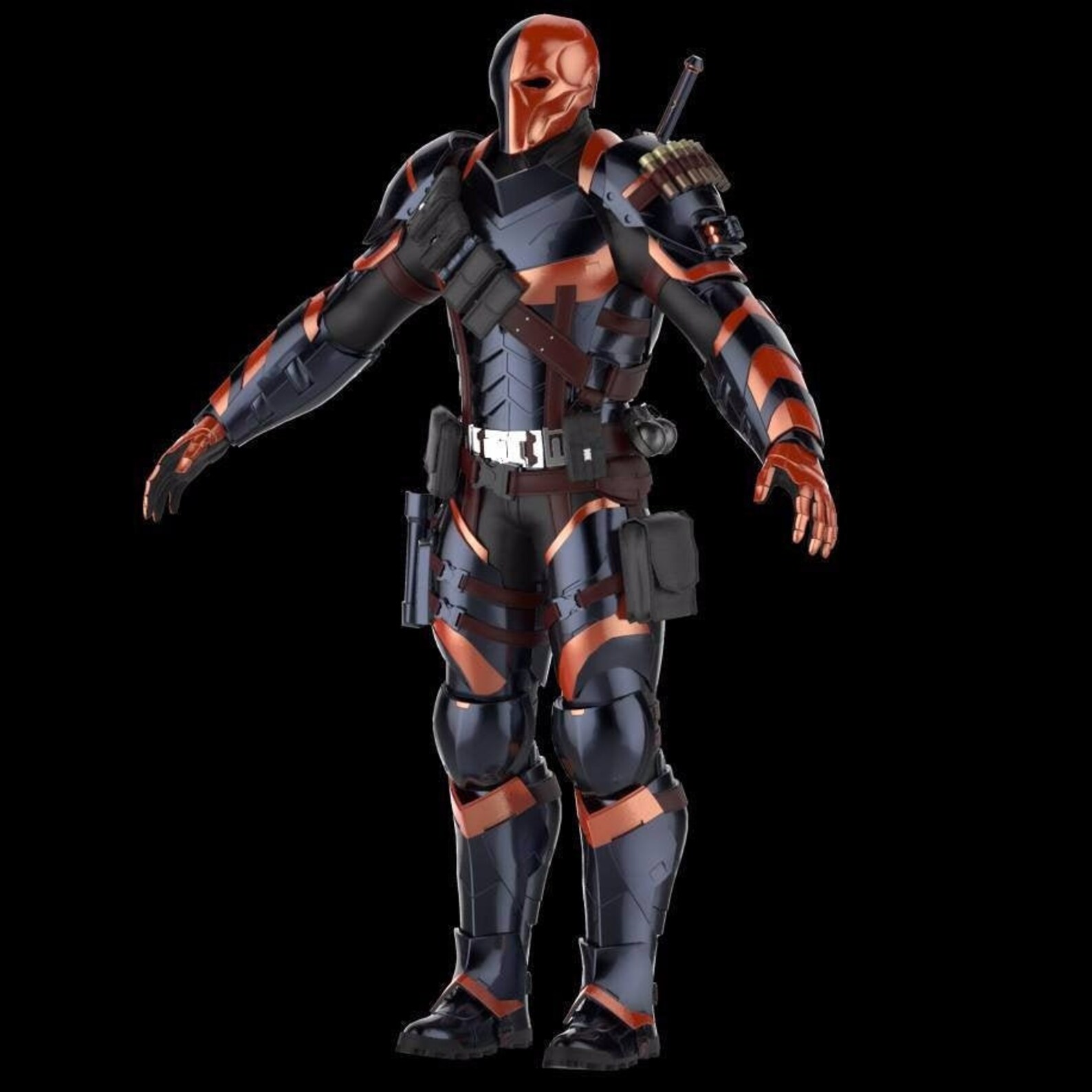 Deathstroke Arkham Knight Costume Armor Suit 3D STL Digital | Etsy