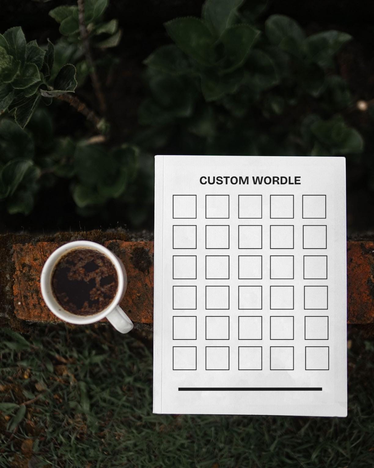 Custom Wordle Worksheets, New York Times Game. Wordle Today, NYT Wordle ...