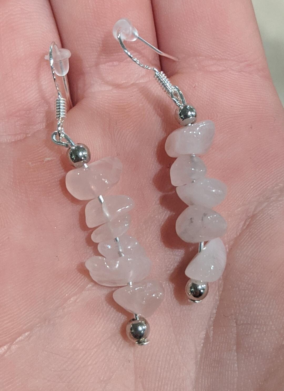 Sterling Silber Kristall Ohrringe (Schmuck) - Etsy.de