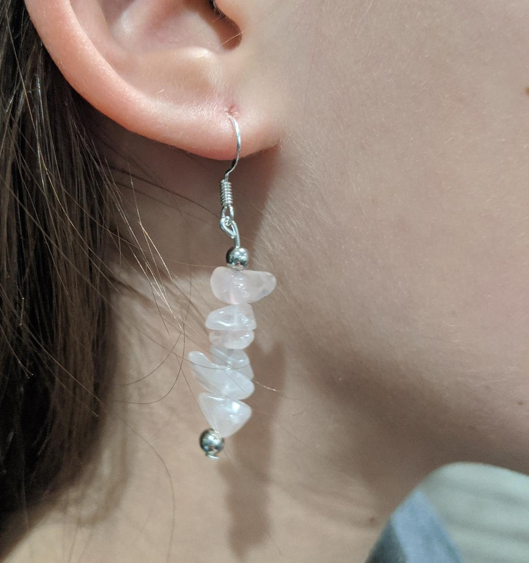 Sterling Silber Kristall Ohrringe (Schmuck) - Etsy.de