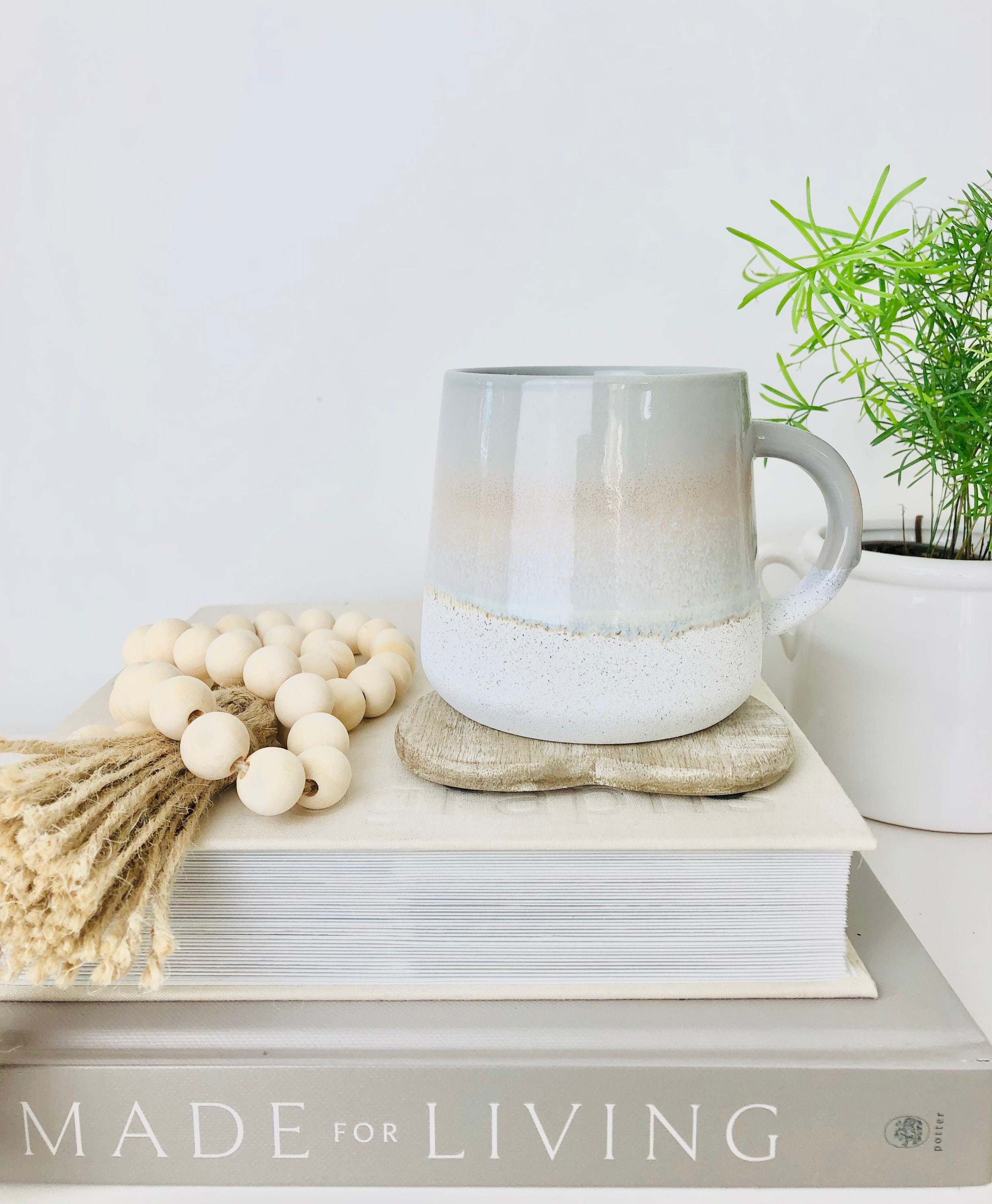 Grey Ceramic Mug Mojave Pale Grey Glazed Mug Stoneware Tea - Etsy UK