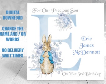 Peter Rabbit Font - Etsy
