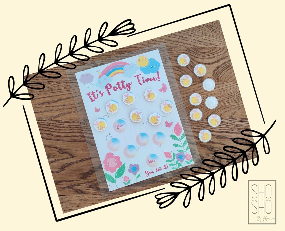 Printable Reward Chart Potty Training Chart Instant Download Reward ...