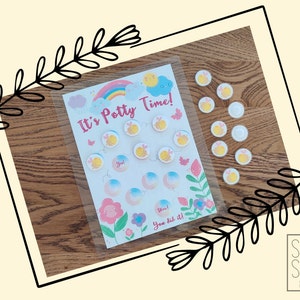 Printable Reward Chart | Potty Training Chart | Instant Download Reward ...