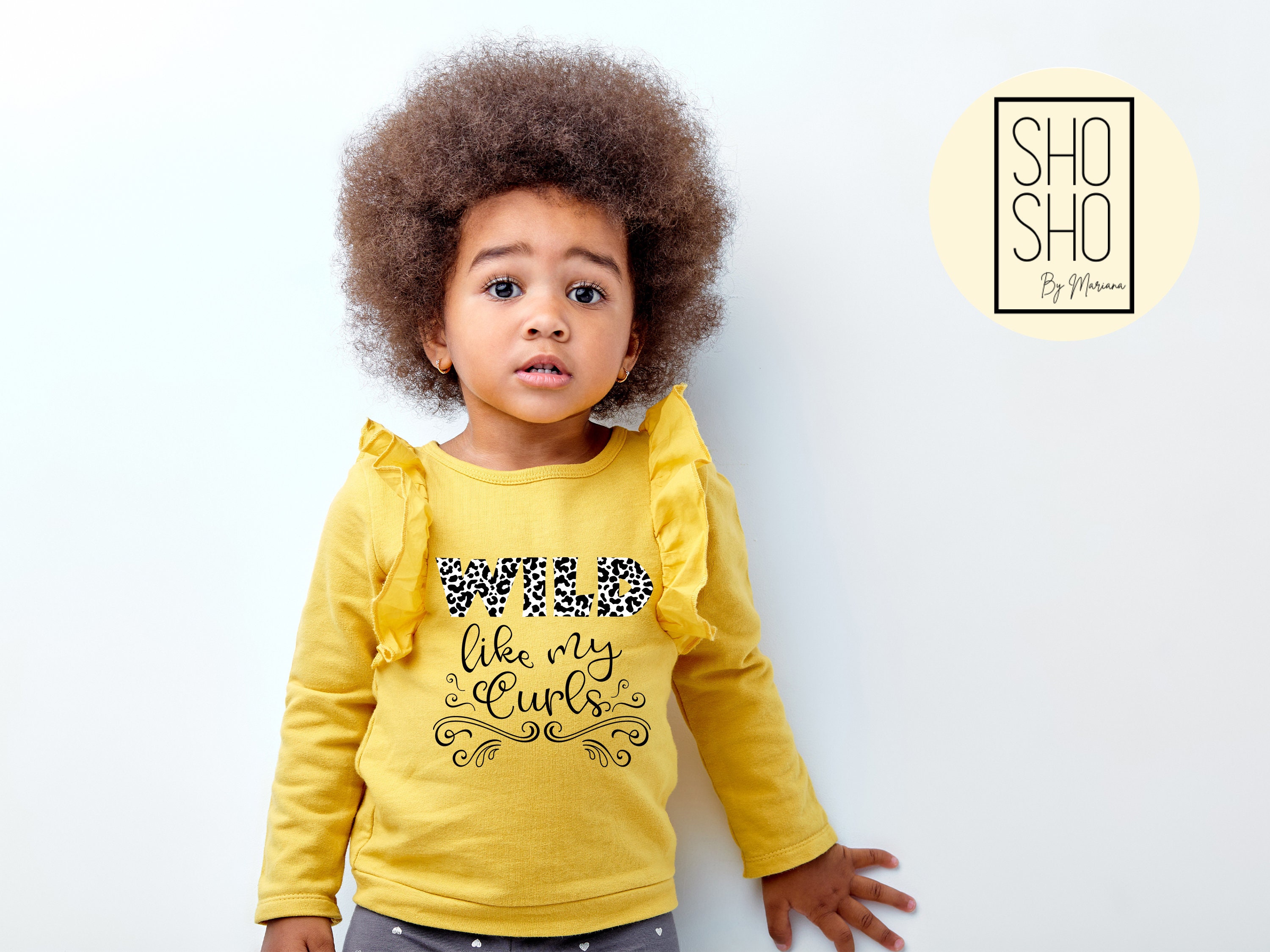 Wild Like My Curls SVG File Curly Hair Svg Cut File Kids - Etsy