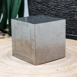 Titanium Element Cube - Etsy