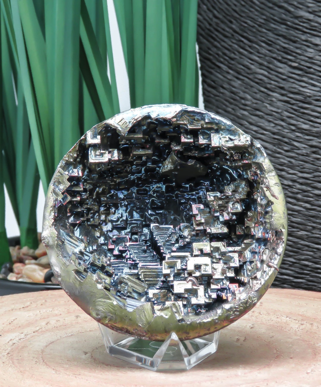 Bismuth Sphere - Etsy
