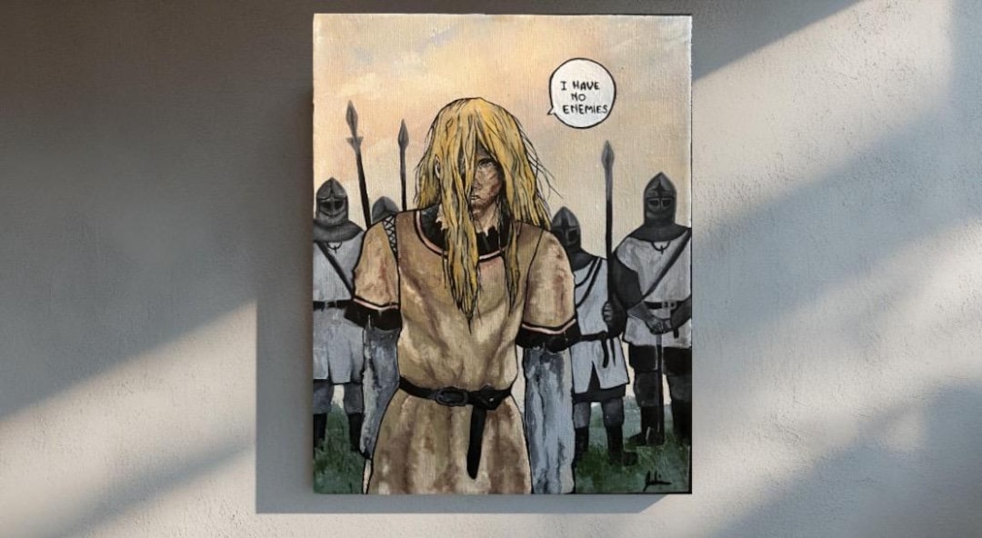 Vinland Saga "i Have No Enemies" Painting, Prints on Canvas, Original ...