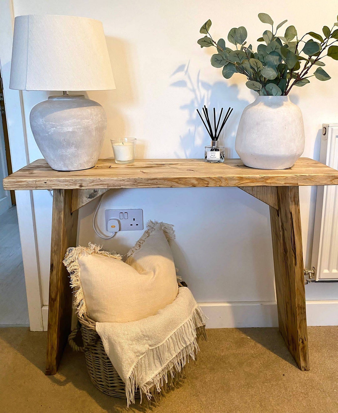Rustic Farmhouse Console/entry Table - Etsy