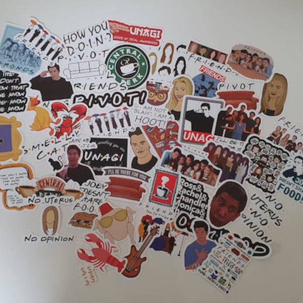 Friends Stickers - Etsy