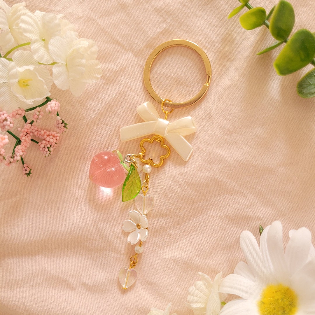 Coquette Fruit Keychains (4 Designs) - Etsy