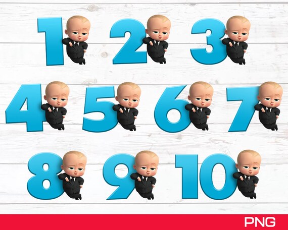 The Boss Baby Birthday Bundle PNG Boss Baby Bundle PNG Boss | Etsy