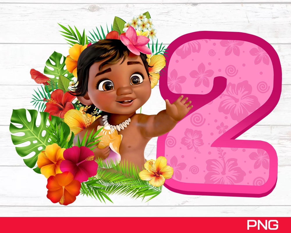 Moana Birthday Girl Png Digital File Birthday Girl Digital | Etsy