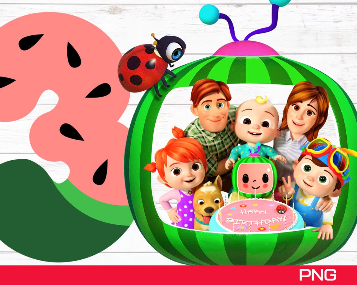 Cocomelon Birthday Theme Clip Art | Images and Photos finder