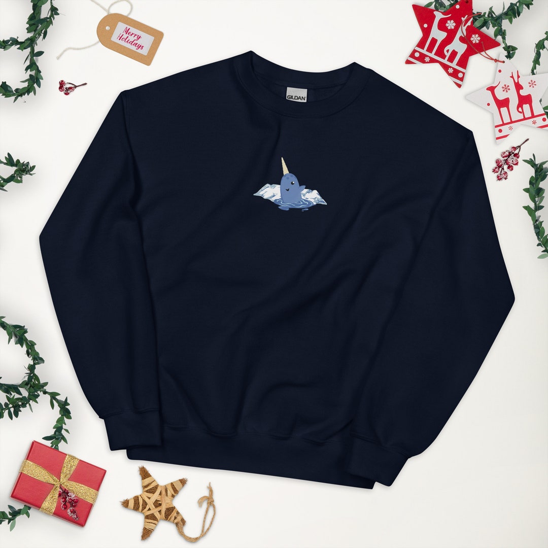 Mr. Narwhal Elf Movie Christmas Classics Sweatshirt - Etsy