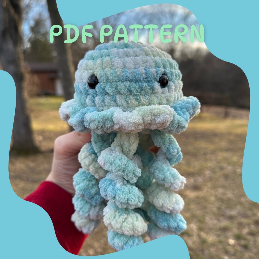 Jellyfish PDF Crochet Pattern - Etsy