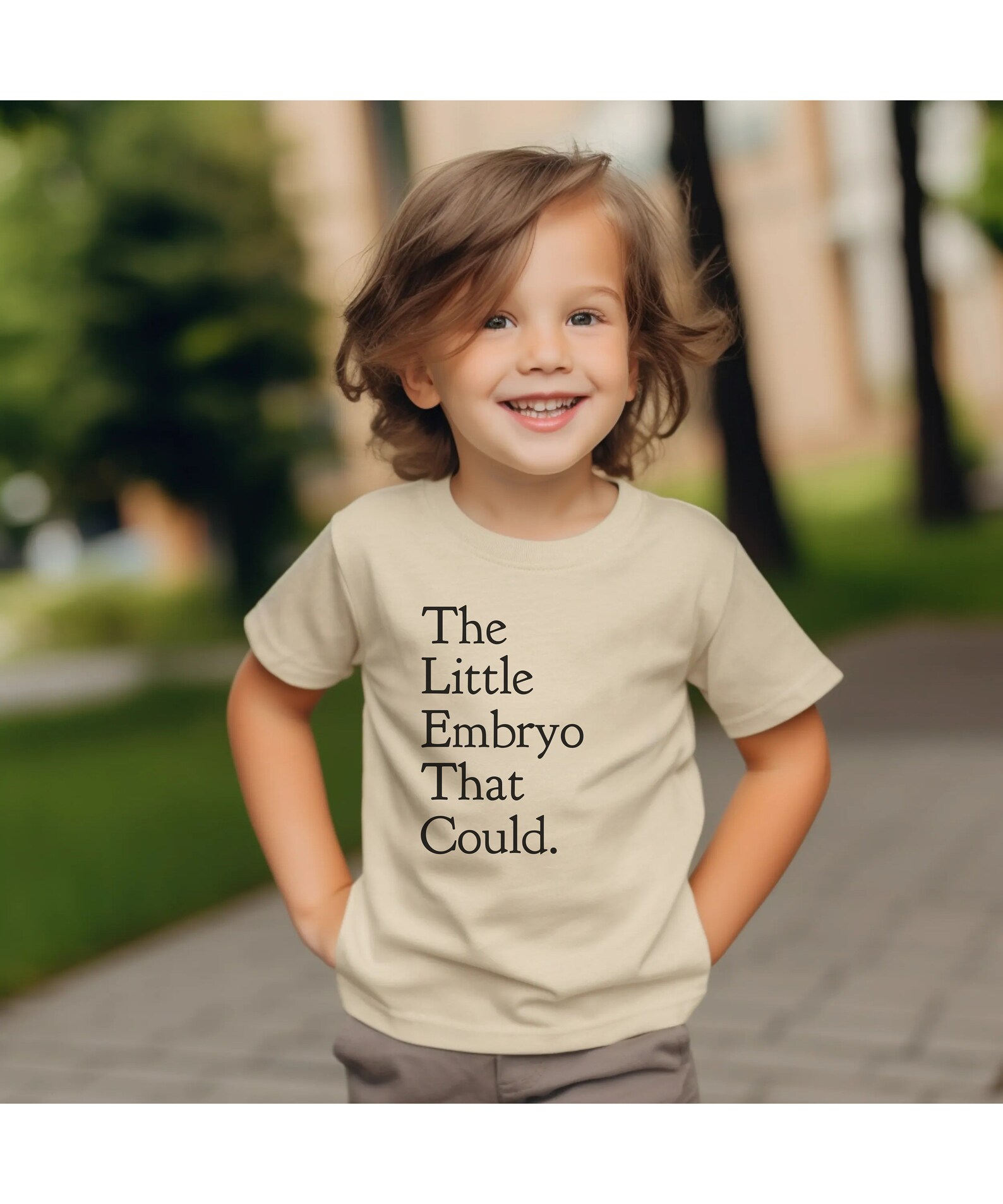 IVF Baby Bodysuit,the Little Embryo That Could Baby Bodysuit,natural ...