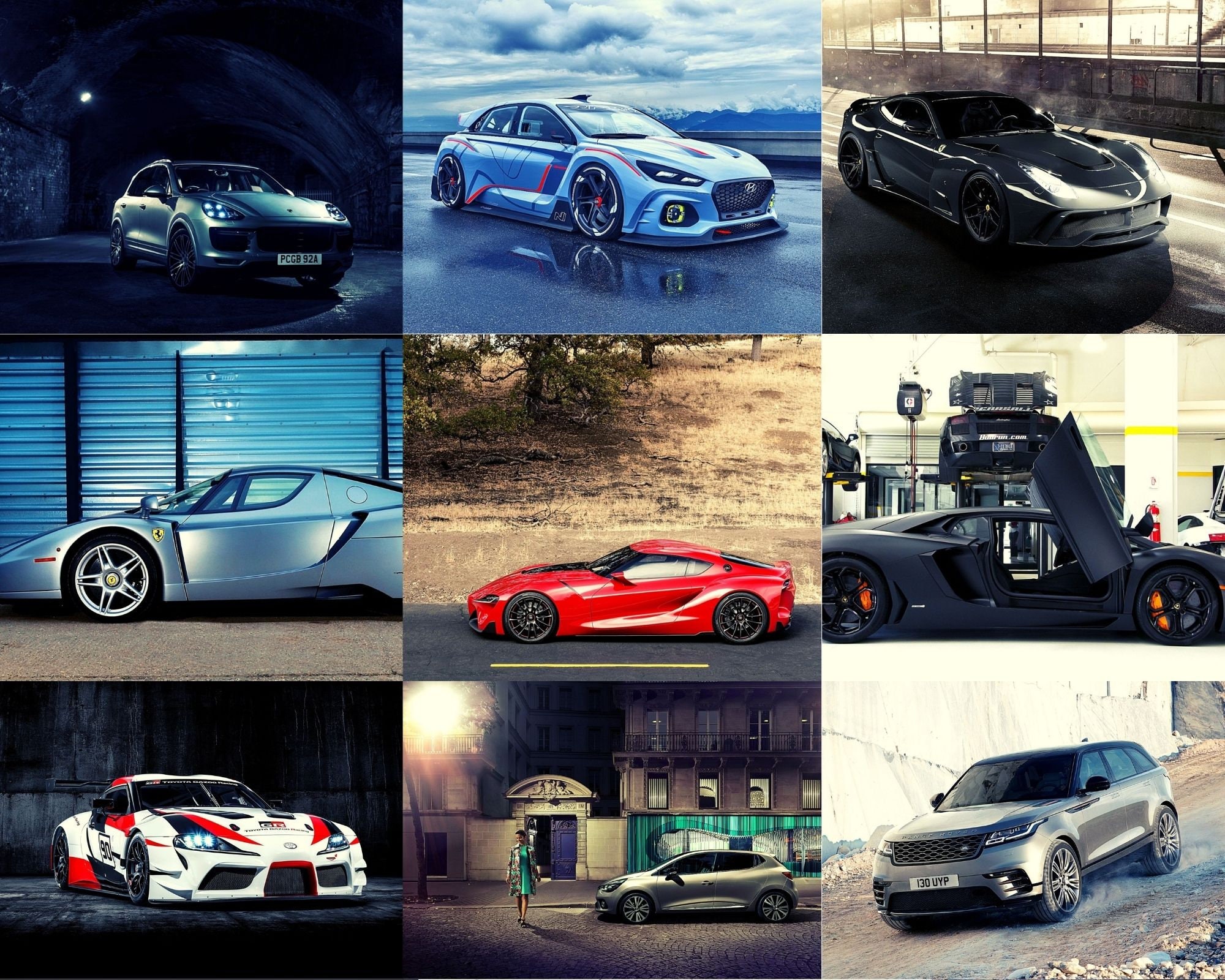 Aesthetic Wall Collage Kit cars Trendy Collage Dorm Room | Etsy