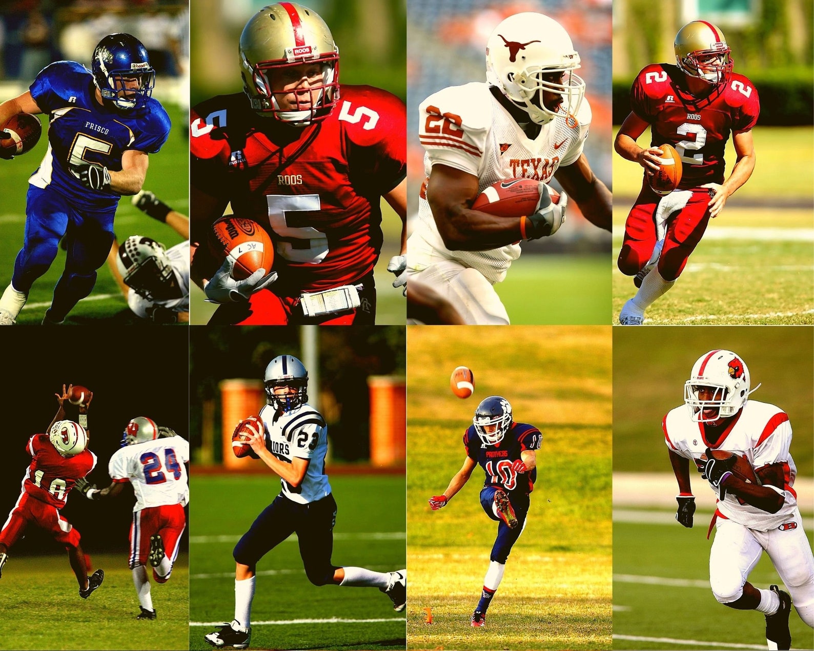 The Exciting World of American Football in Your Home Unique NFL Legends ...