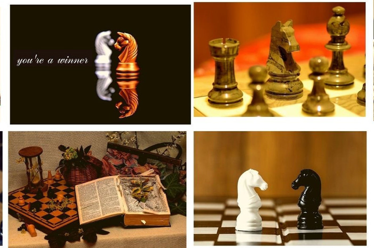 Wall Collage Kit Chess Game of Chess Stylish Wall Decor | Etsy