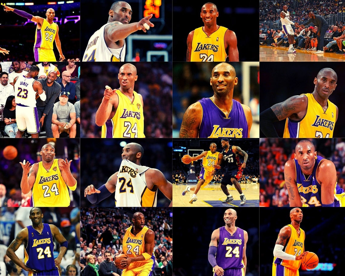Photo Collage Basketball, NBA, Basketball Legends Player, Gift for ...