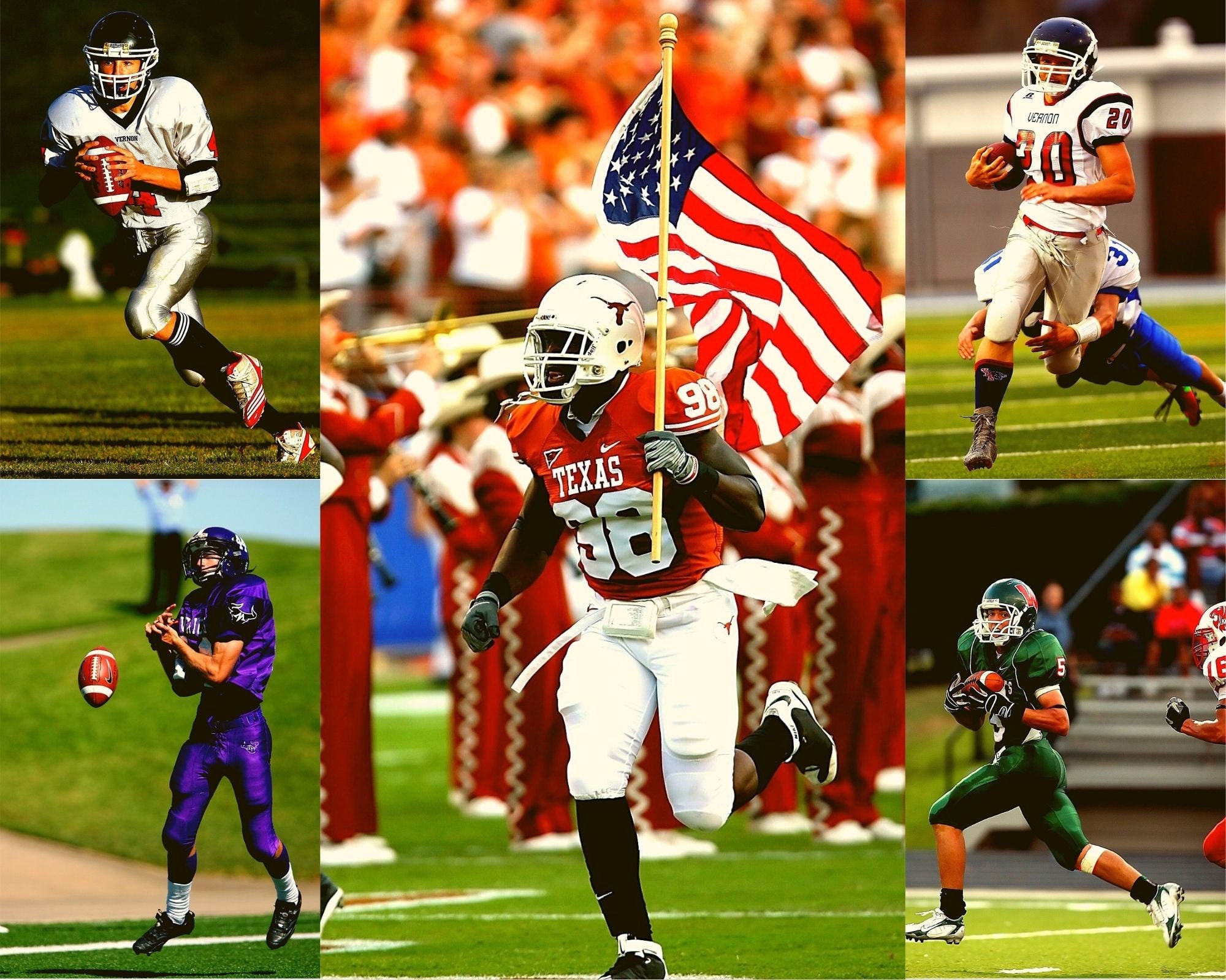 The Exciting World of American Football in Your Home Unique NFL Legends ...