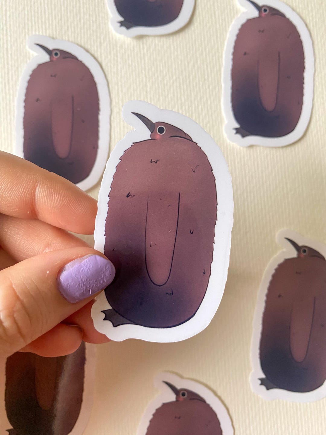 Pesto the Penguin Sticker - Etsy