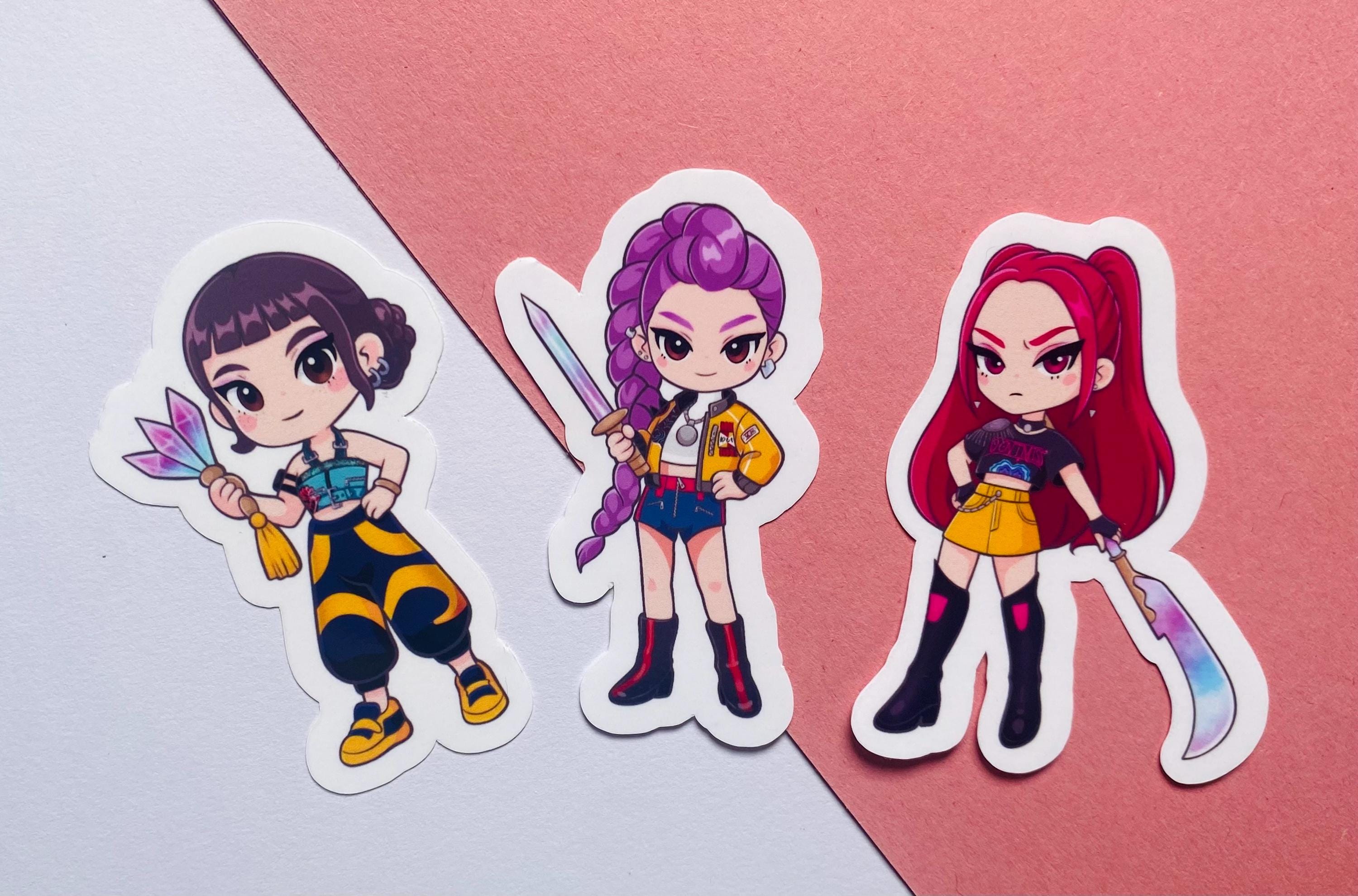 Zoey Kpop Demon Hunter Sticker - Etsy