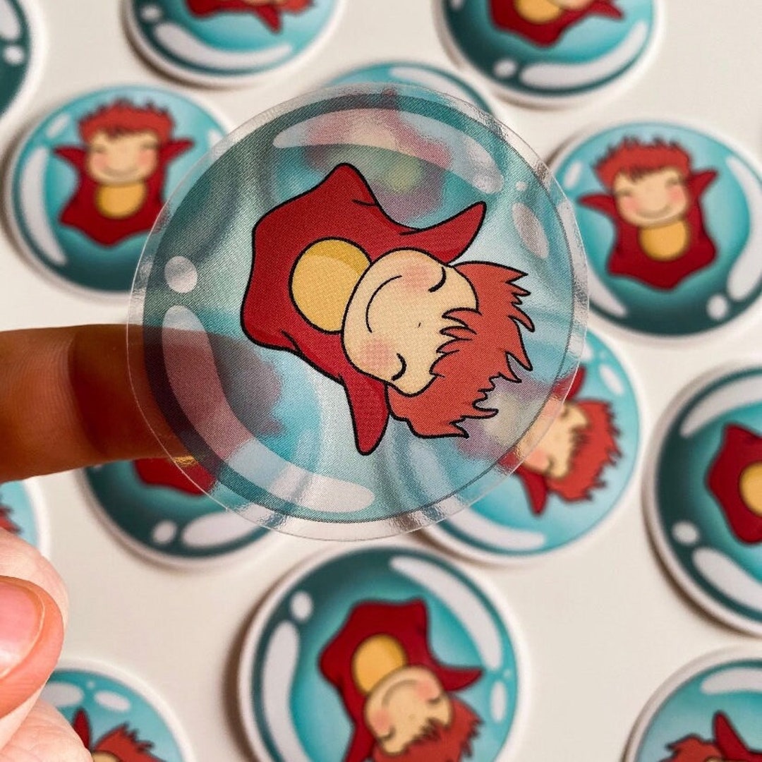 Clear Bubble Vinyl Sticker - Etsy