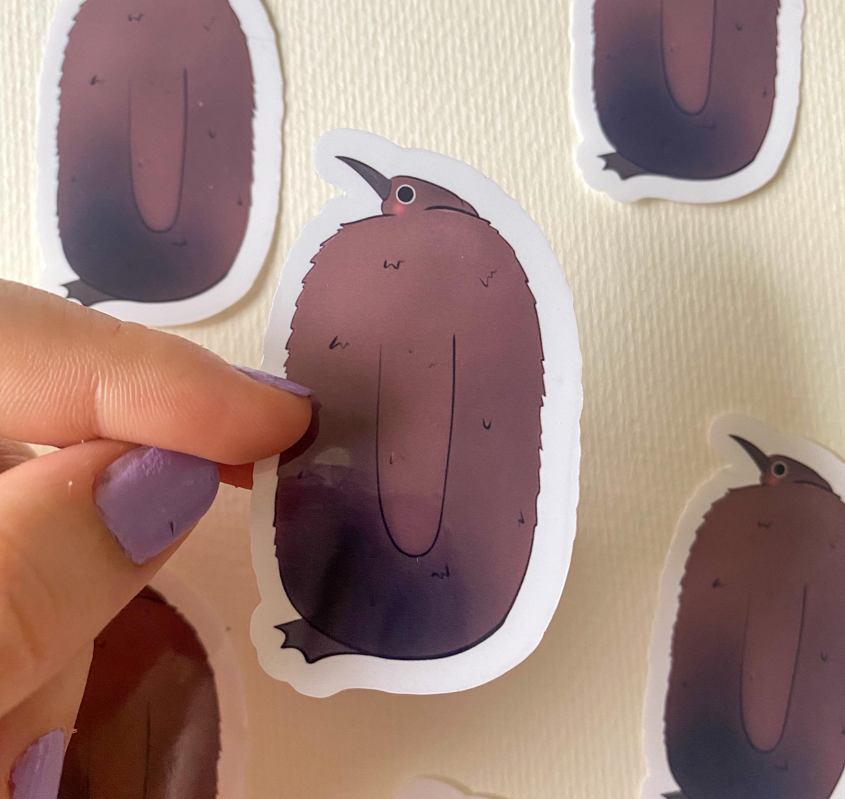Pesto the Penguin Sticker - Etsy