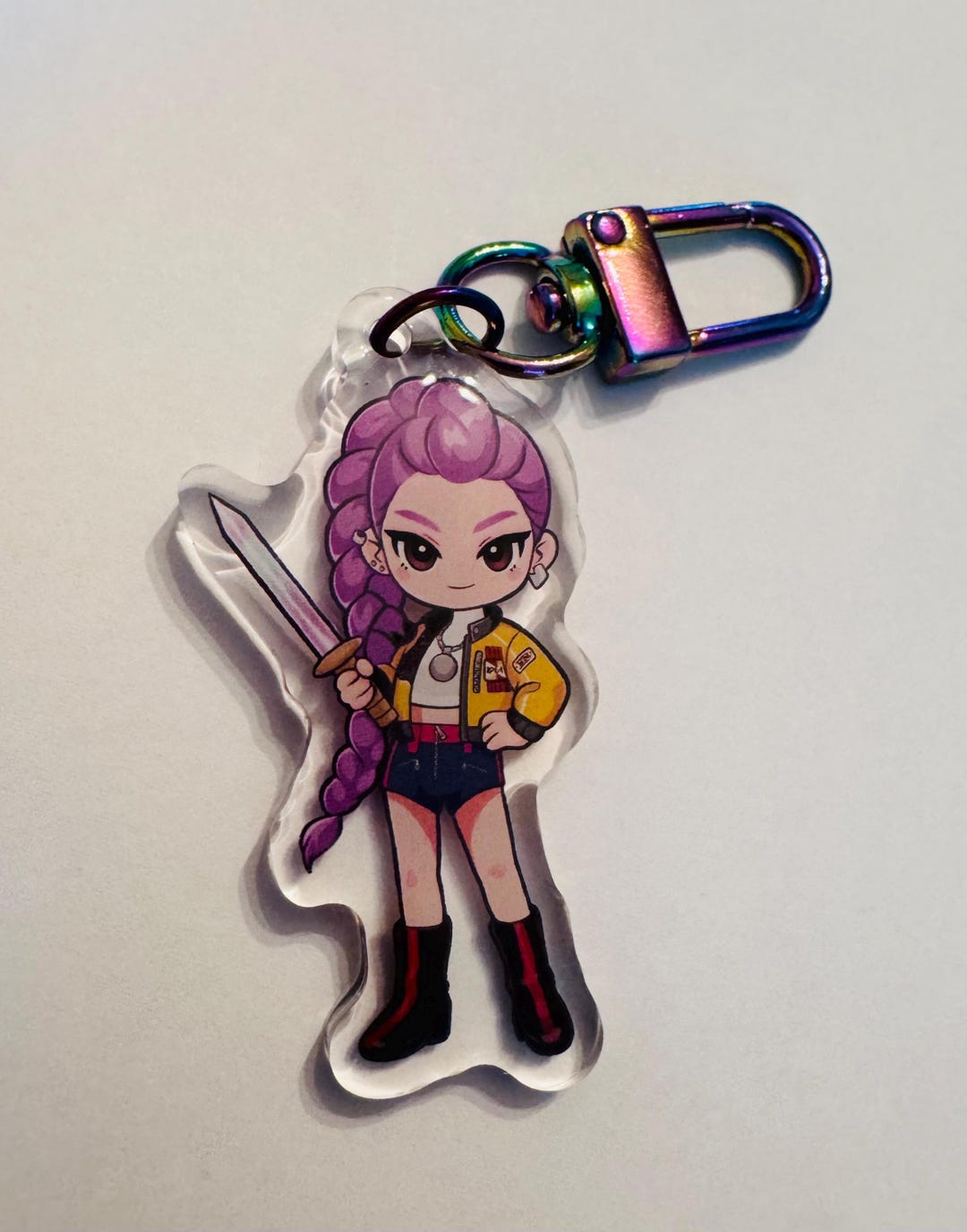 Rumi Acrylic Keychain - Etsy