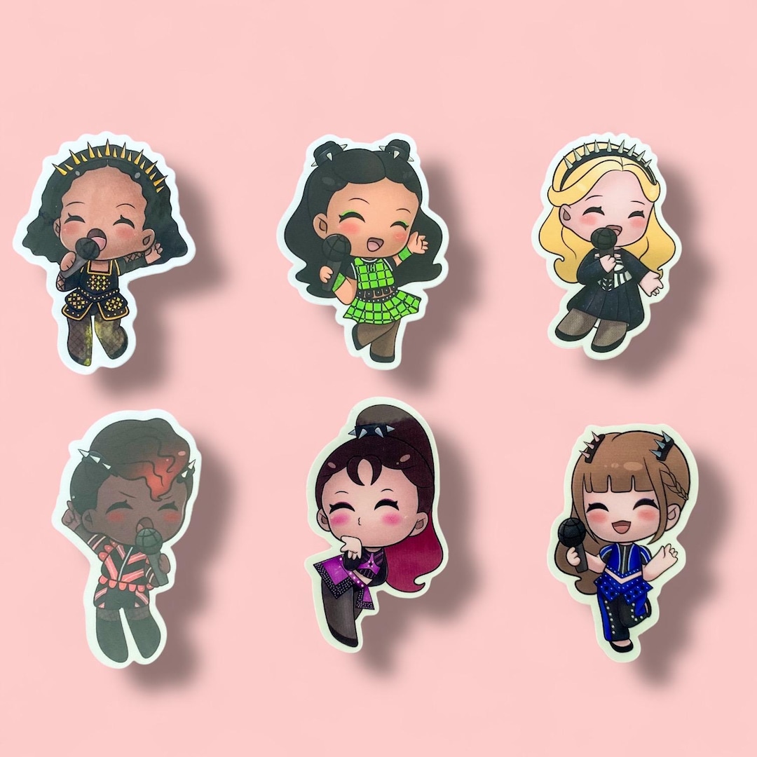 The Queens Six the Musical Sticker Pack - Etsy