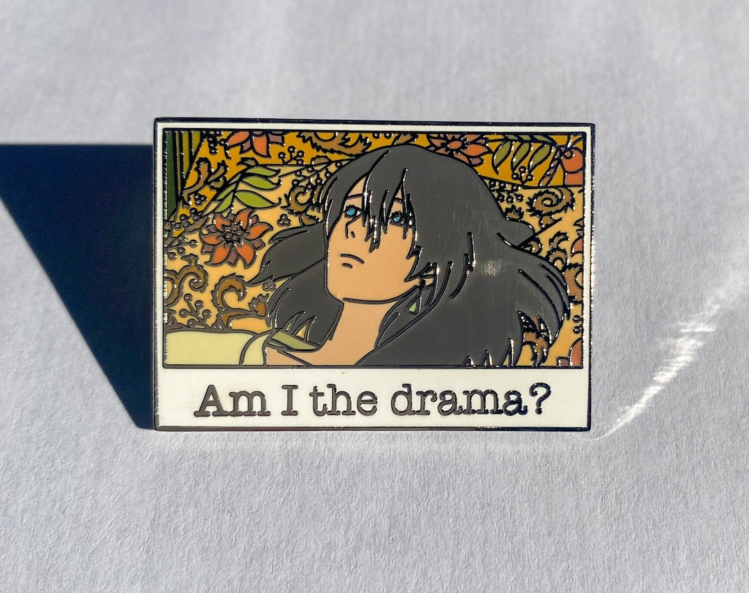 Am I the Drama? Hard Enamel Pin - Etsy