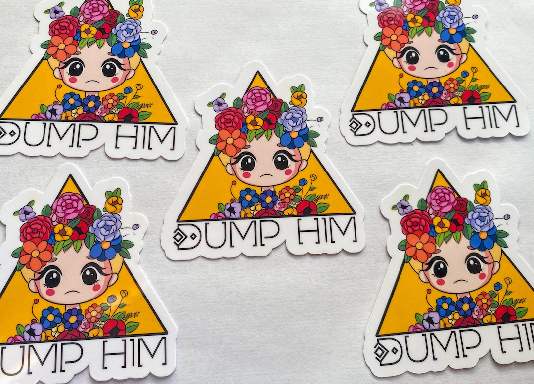 Midsommar Dump Him Sticker - Etsy