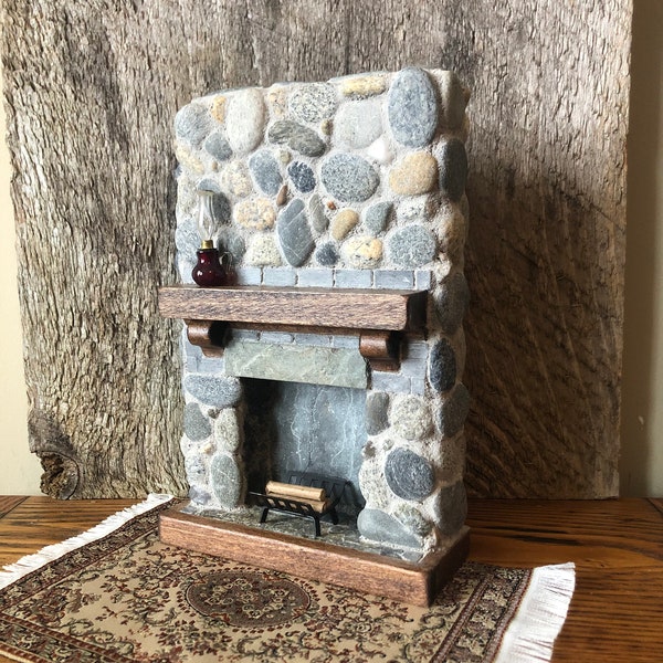Miniature Fireplace - Etsy