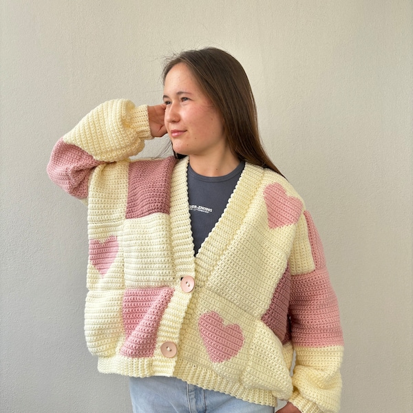 Heart Cardigan Women - Etsy