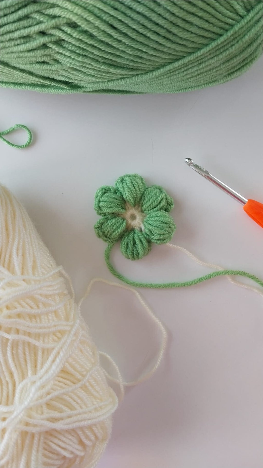 CROCHET 3D FLOWER Step by Step Pattern Guide Beginner Friendly - Etsy