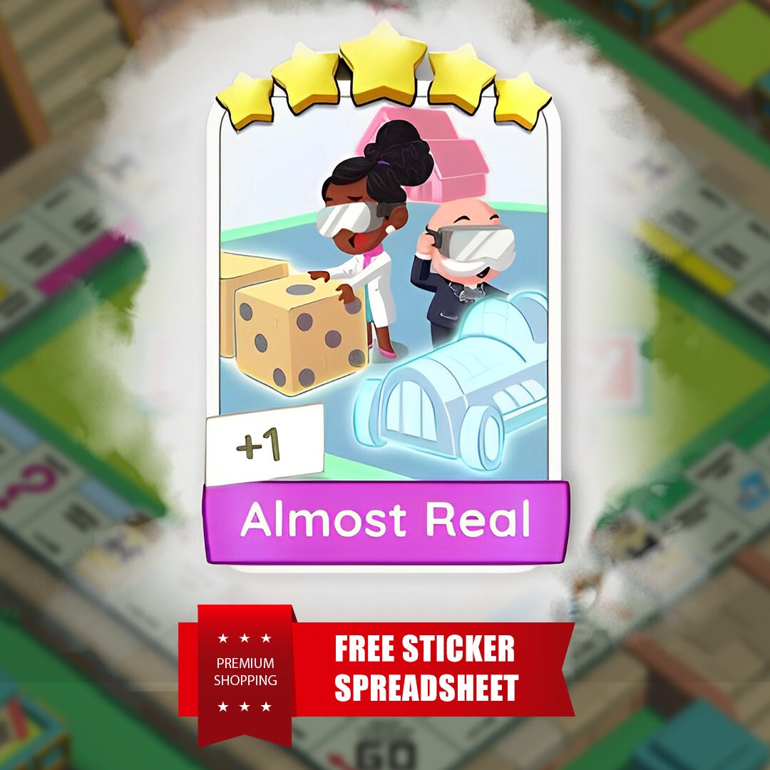 Almost Real 5 Star Stickers New Prestige Album Same Day Delivery - Etsy